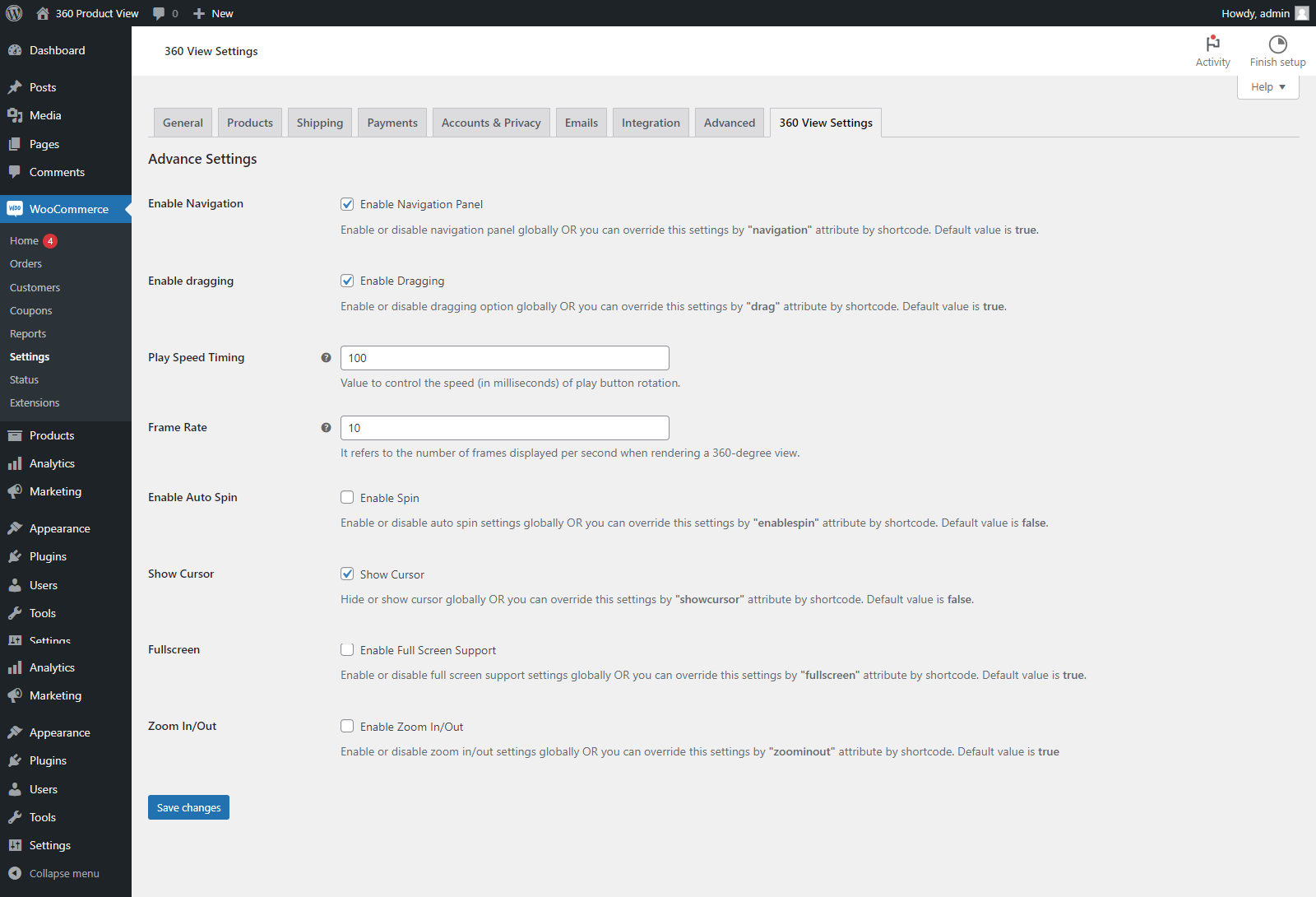 360 Product Viewer For Woocommerce Wordpress Plugin