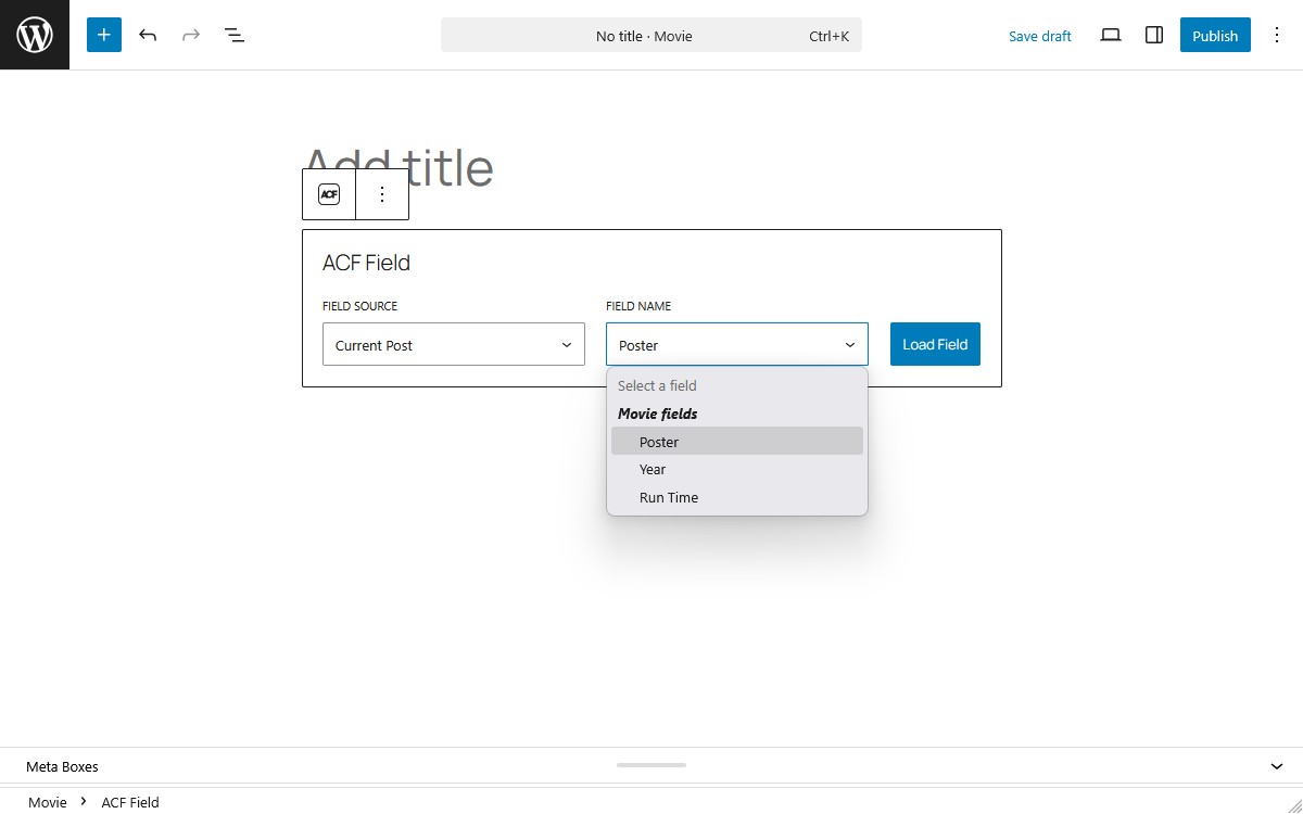 Blocks for ACF Fields — Display Custom Fields in the Block Editor – WordPress plugin | WordPress.org