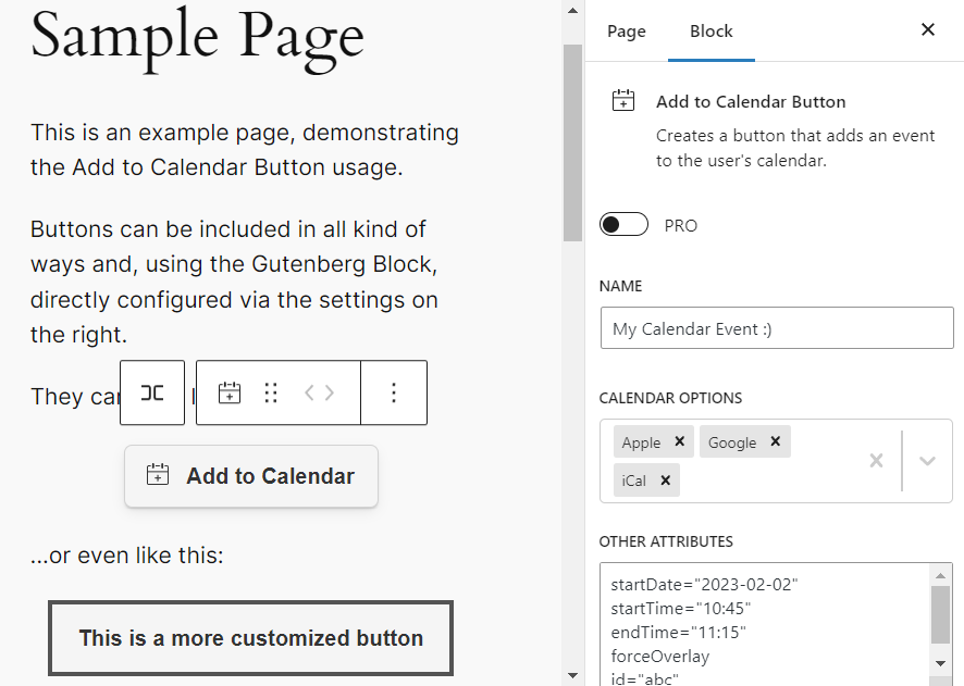 Add to Calendar Button – WordPress plugin | WordPress.org Add to Calendar Button – WordPress plugin | WordPress.org