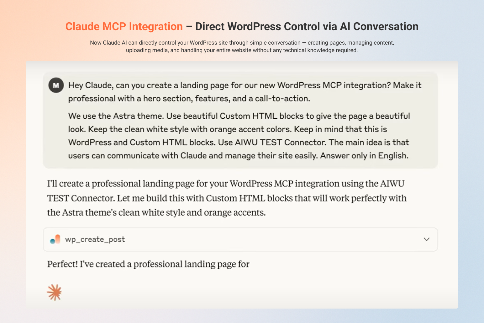 Aiwu Ai Chatbot Content Generator Mcp And Autoblogging Toolkit