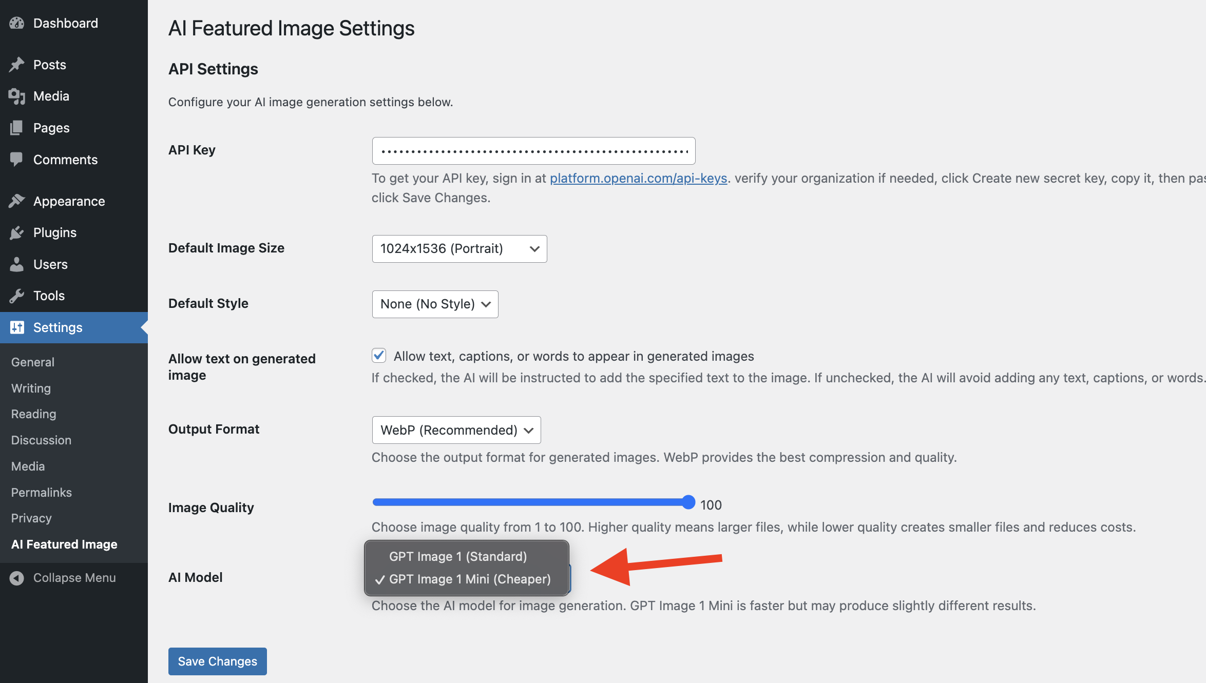 AI Featured Image – WordPress plugin | WordPress.org
