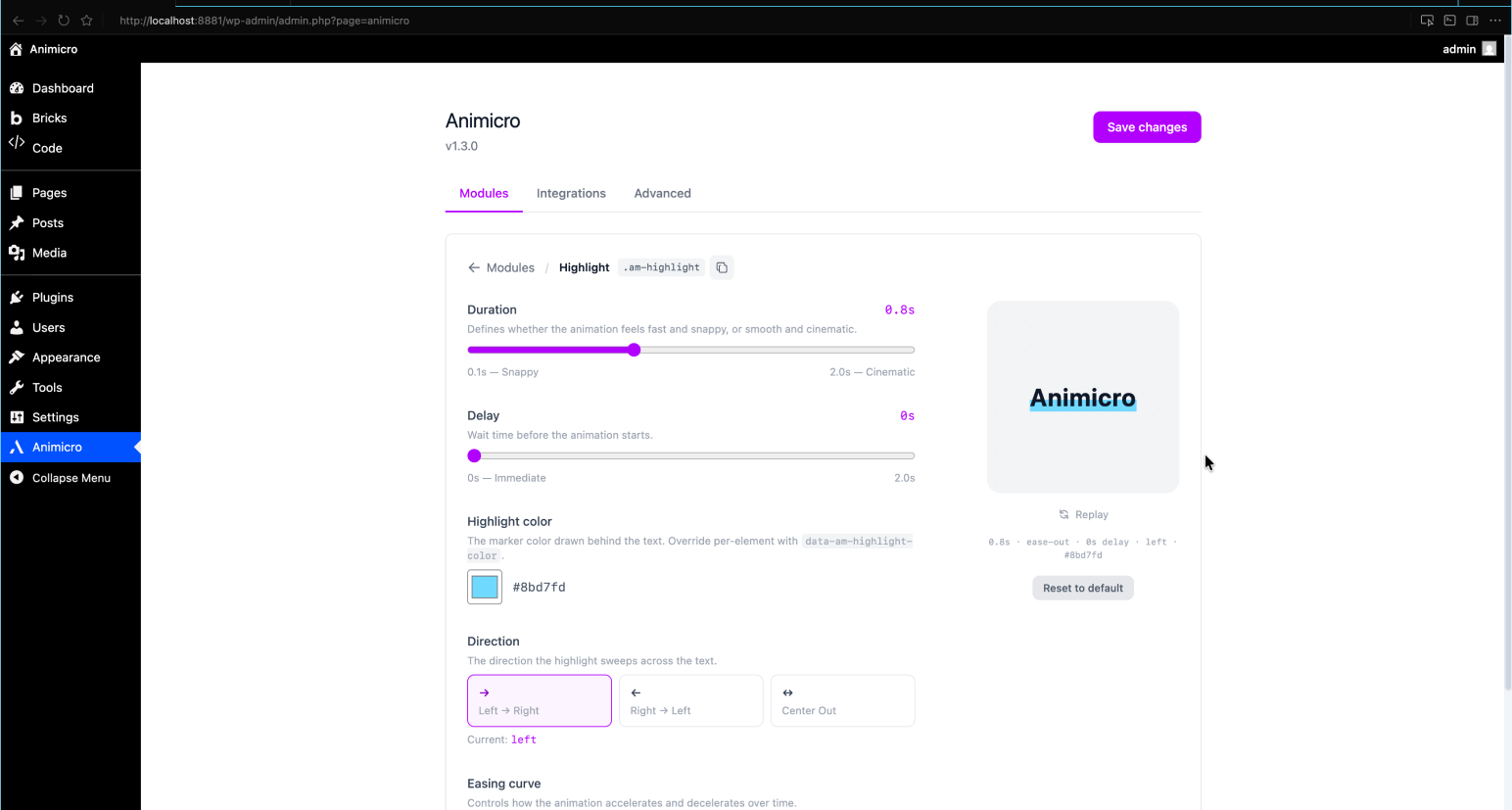 Animicro – Plugin WordPress | WordPress.org España