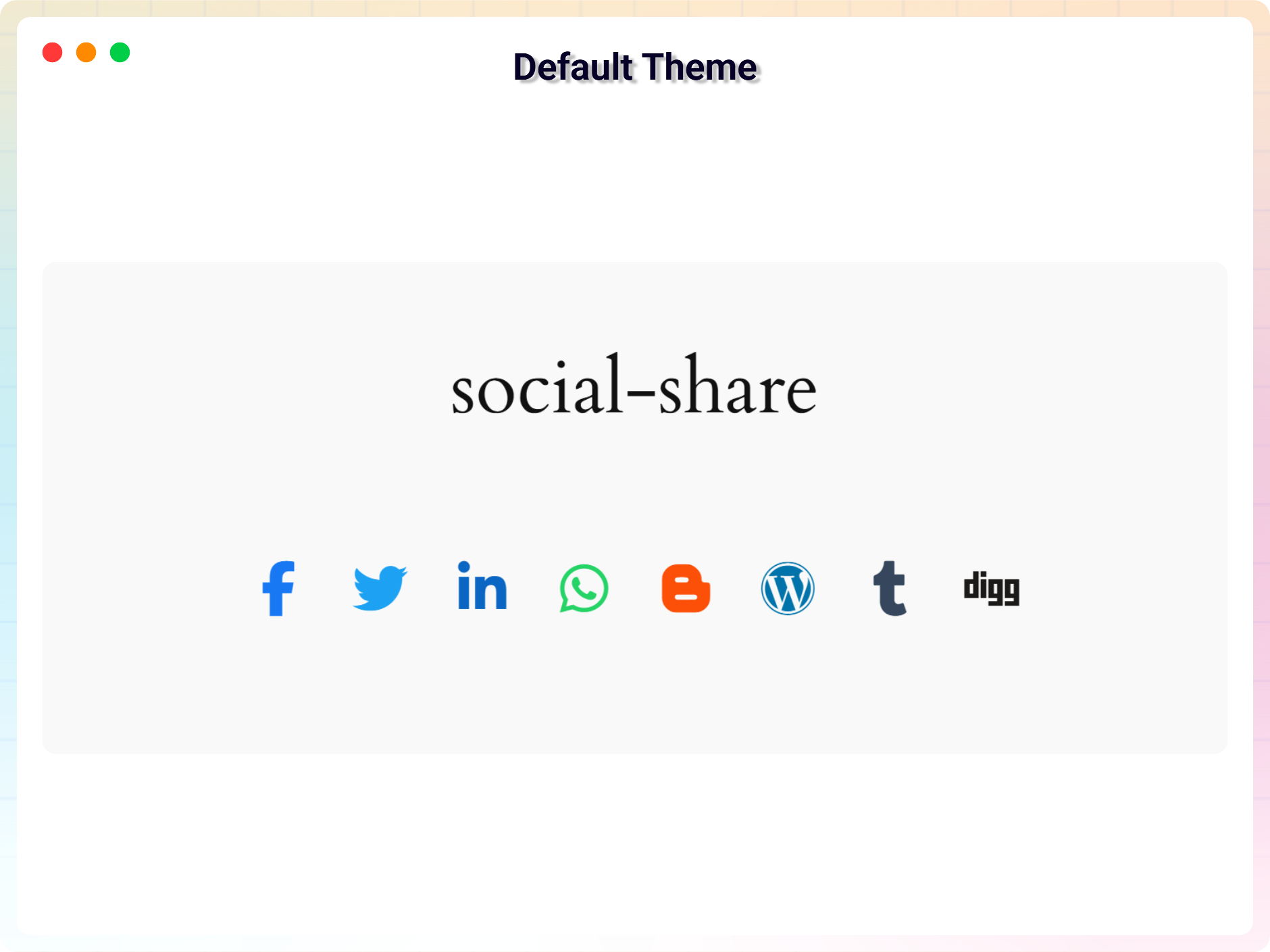 Social Share Block - bPlugins