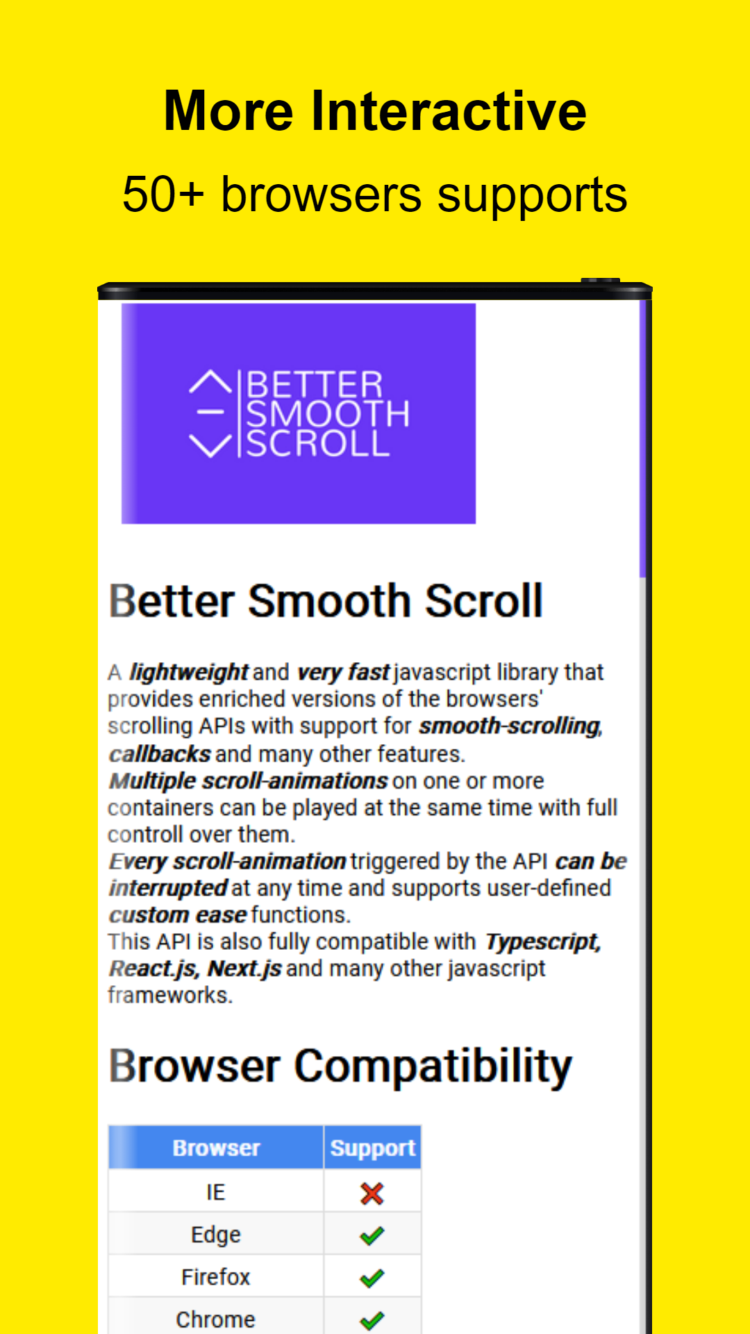 Better Smooth Scroll – WordPress plugin | WordPress.org Better Smooth Scroll – WordPress plugin | WordPress.org