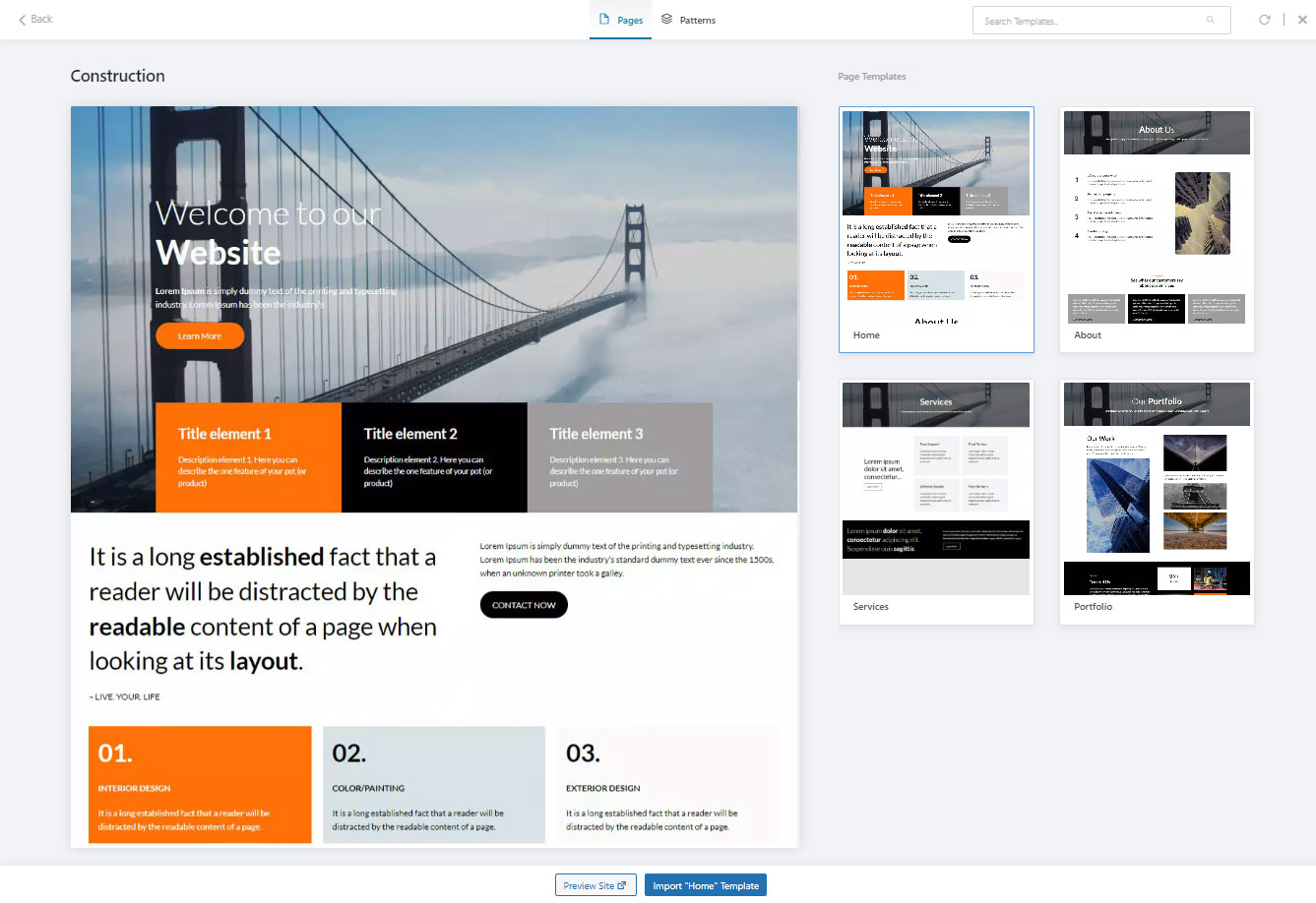 Blocks Starter Templates – WordPress plugin | WordPress.org Blocks Starter Templates – WordPress plugin | WordPress.org