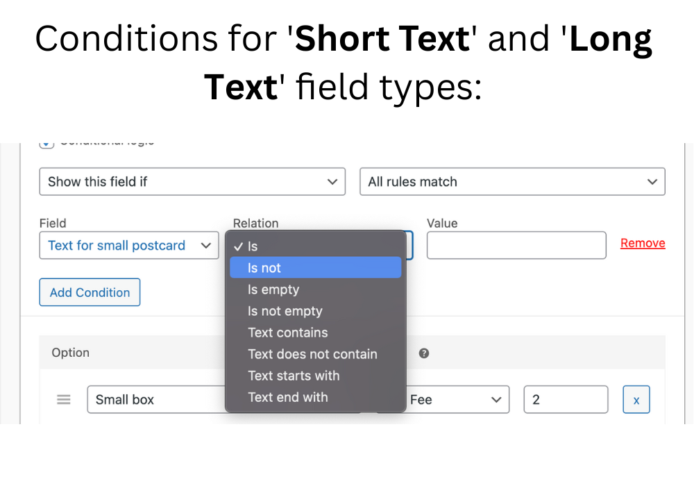 Conditional Logic For Woo Product Add Ons Wordpress Plugin