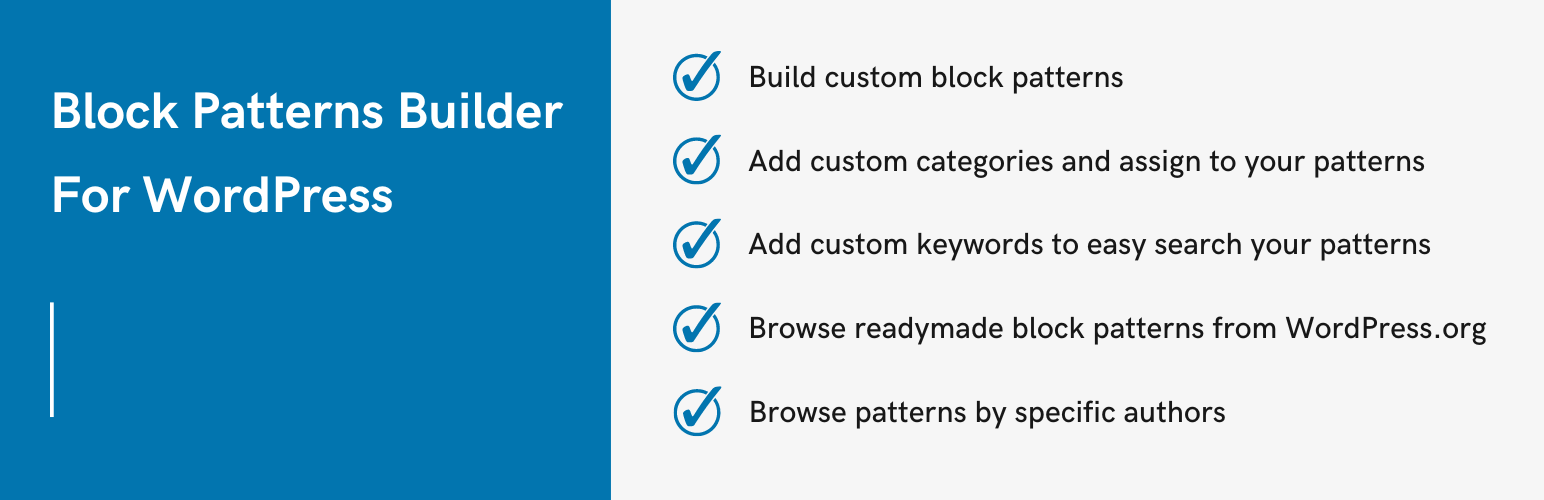 Block Pattern Builder For WordPress – Boost Up Gutenberg Patterns ... Block Pattern Builder For WordPress – Boost Up Gutenberg Patterns ...