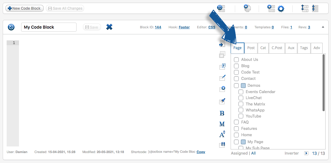 Css And Javascript Toolbox At Wp Plugin