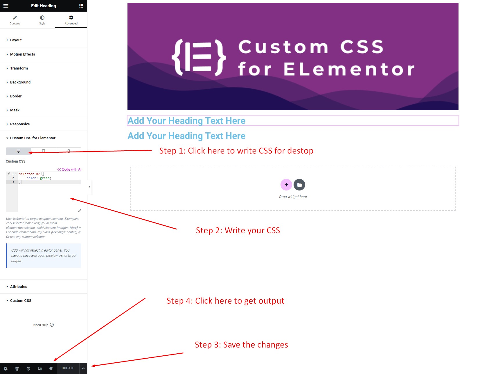 Custom CSS for Elementor – WordPress plugin | WordPress.org Custom CSS for Elementor – WordPress plugin | WordPress.org