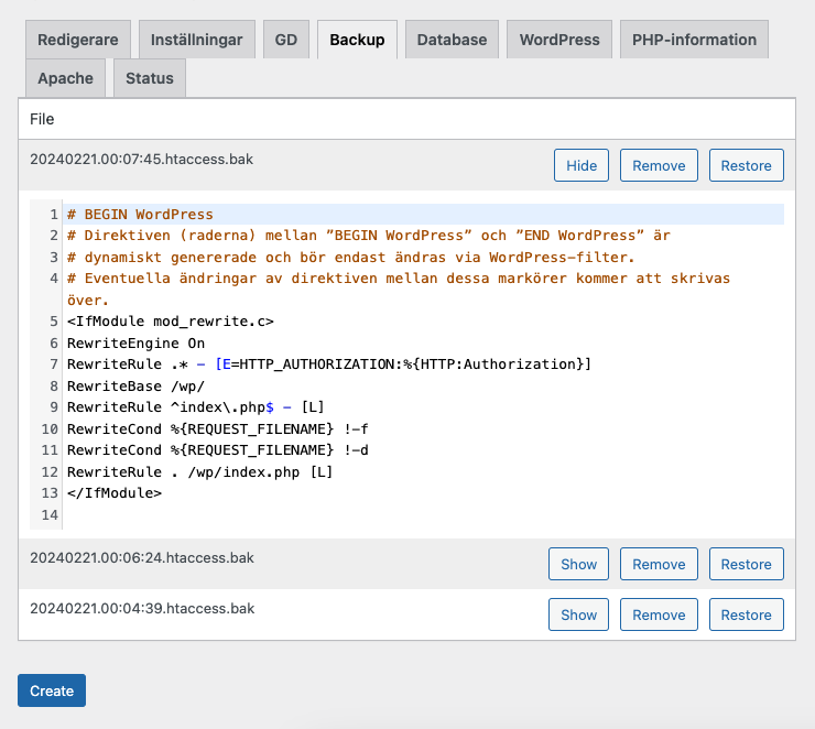 Custom Php Settings Wordpress Plugin