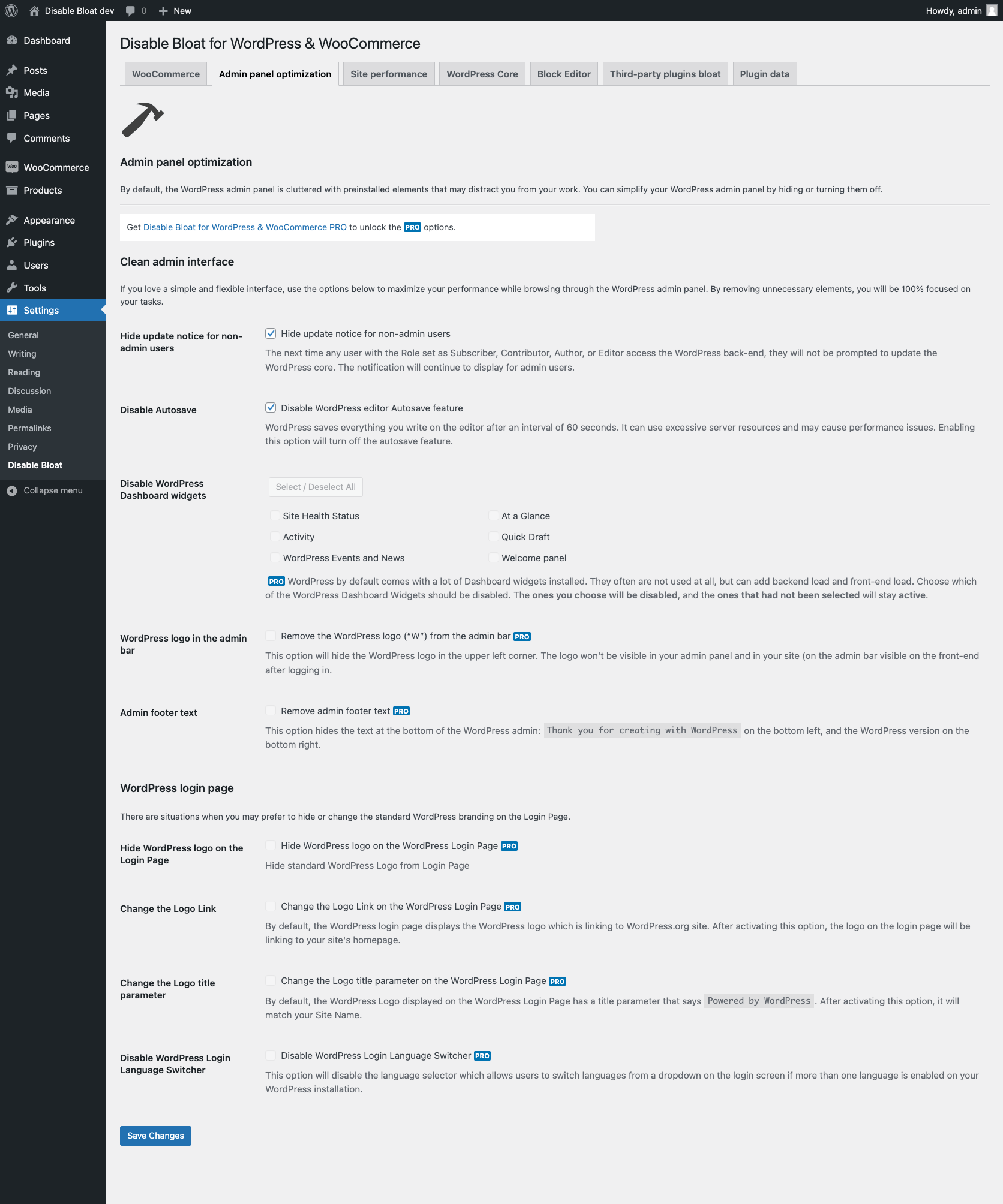 Disable Woocommerce Bloat Plugin Deutsch Wordpress In Deutsch