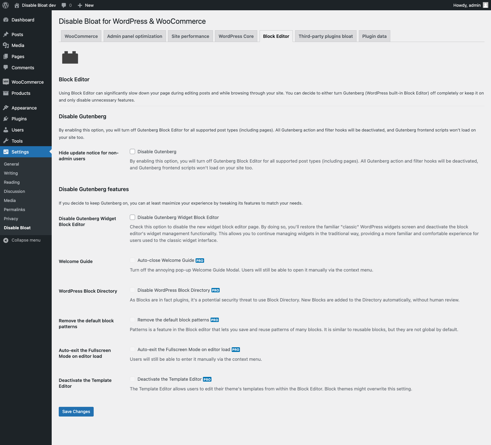 Disable Woocommerce Bloat Plugin Deutsch Wordpress In Deutsch