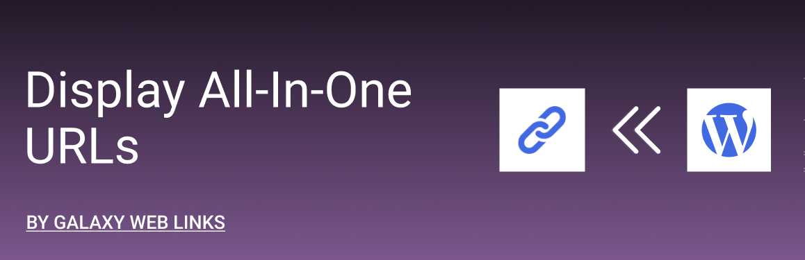 Display All in One URLs Plugin — WordPress.com Display All in One URLs Plugin — WordPress.com