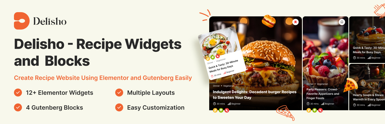 Delisho – Recipe Widgets and Blocks Plugin — WordPress.com Delisho – Recipe Widgets and Blocks Plugin — WordPress.com