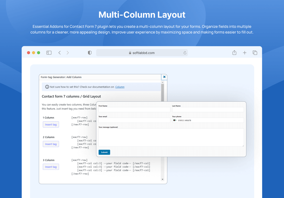 Essential Addons For Contact Form 7 Wordpress Plugin