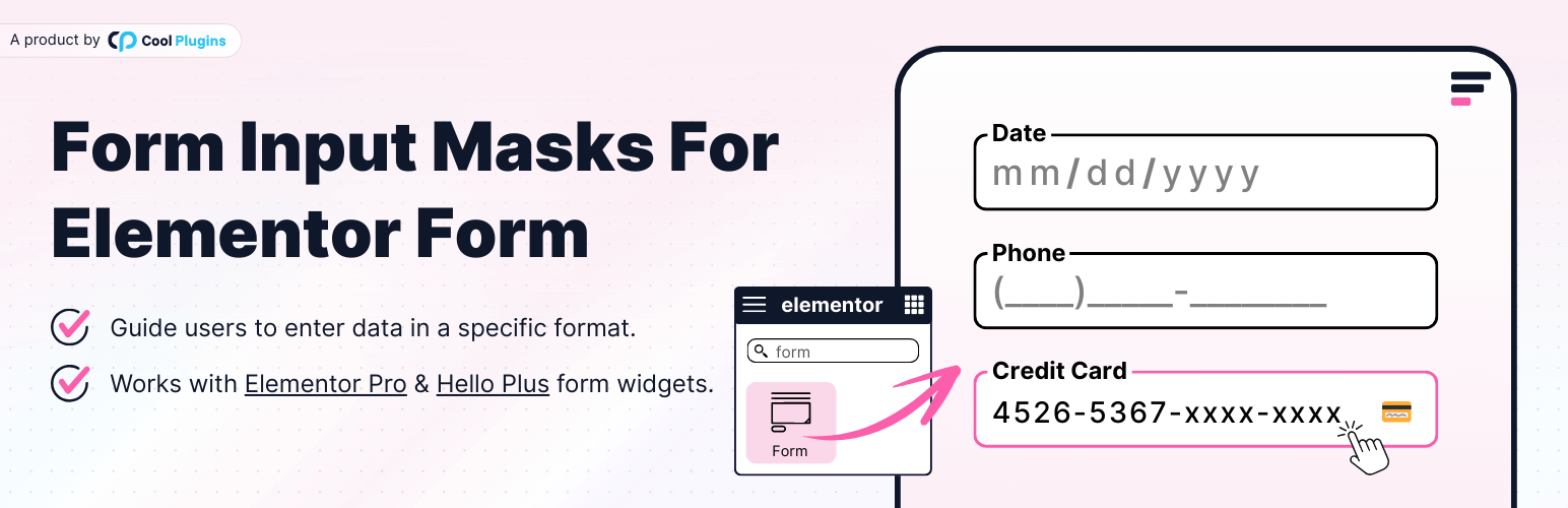 Form Input Masks For Elementor Forms Plugin — WordPress.com