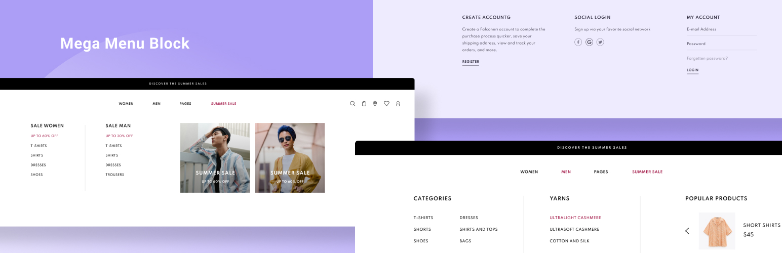 Navigation Block with Mega Menu Plugin — WordPress.com