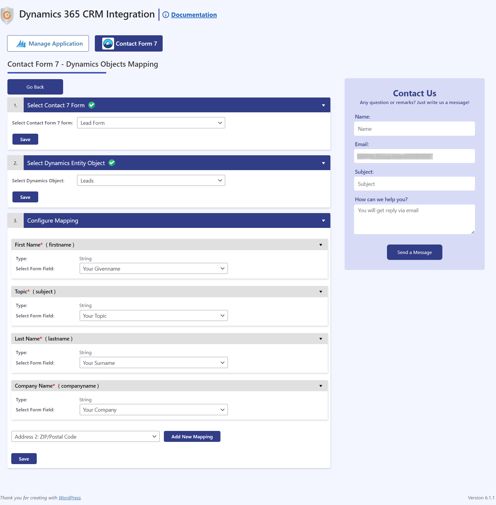 Integrate Dynamics 365 CRM – WordPress plugin | WordPress.org Integrate Dynamics 365 CRM – WordPress plugin | WordPress.org