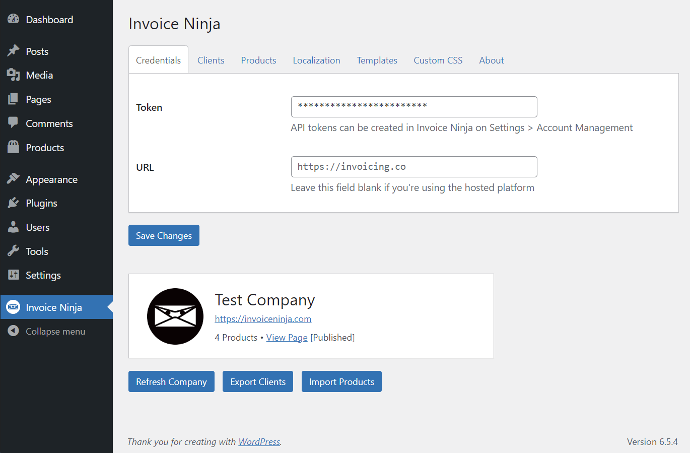 Invoice Ninja – WordPress plugin | WordPress.org