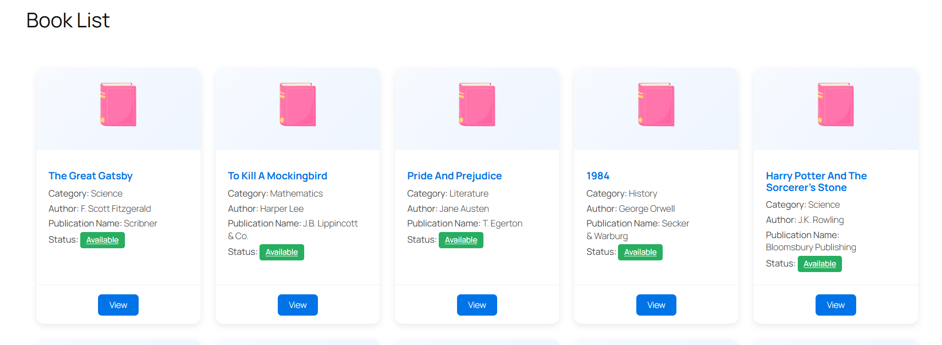 Library Management System – WordPress plugin | WordPress.org Shona