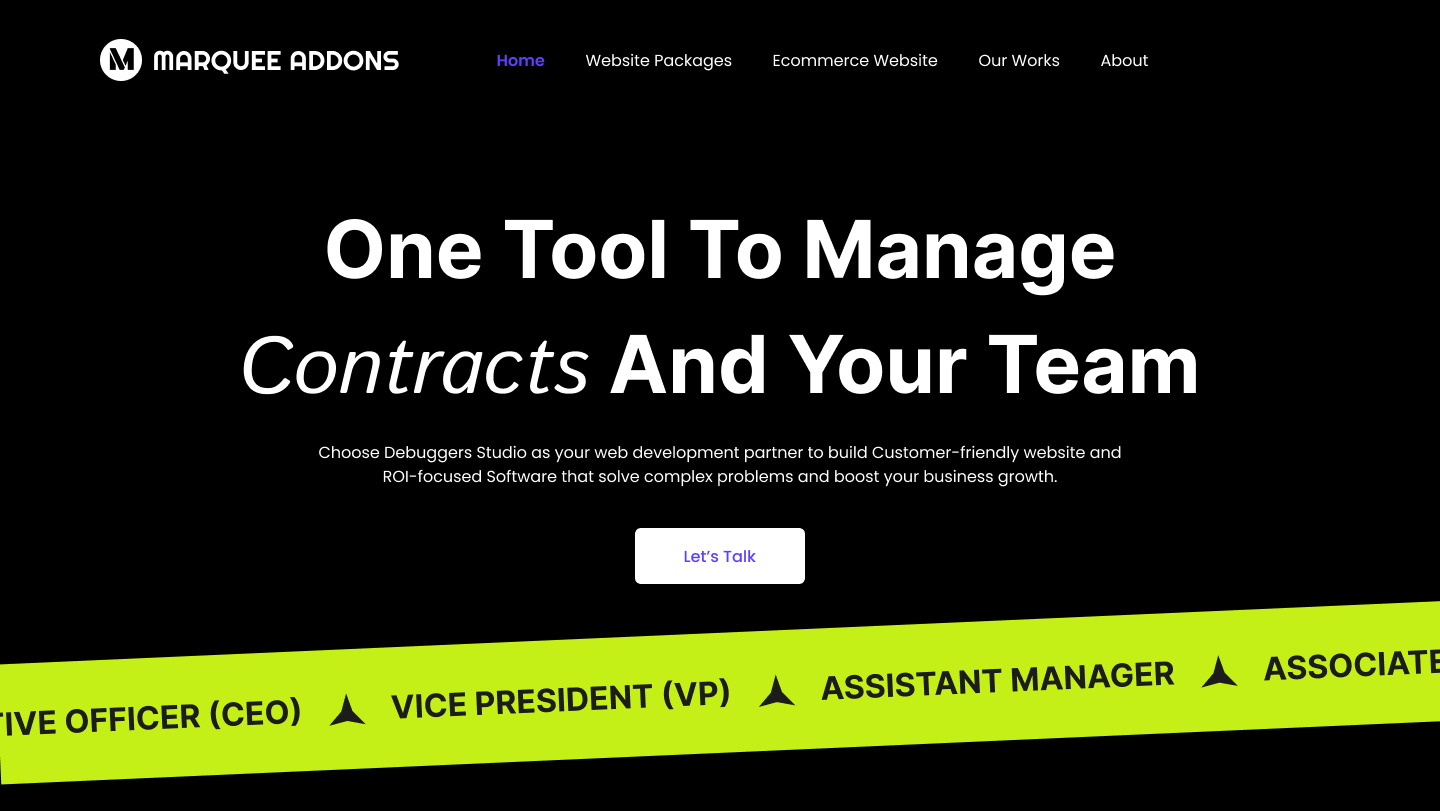 Marquee Addons for Elementor – Advanced Elements & Modern Motion Widgets – WordPress plugin ...
