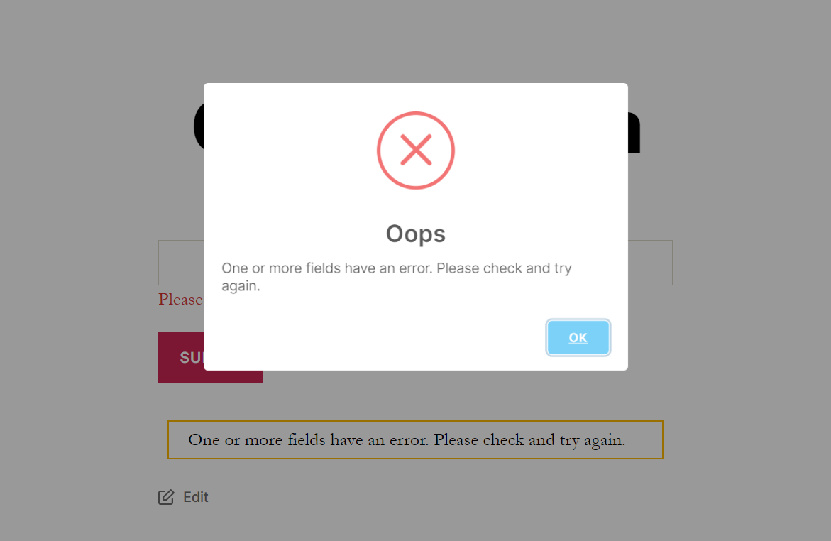 Message Popup For Contact Form 7 Wordpress Plugin