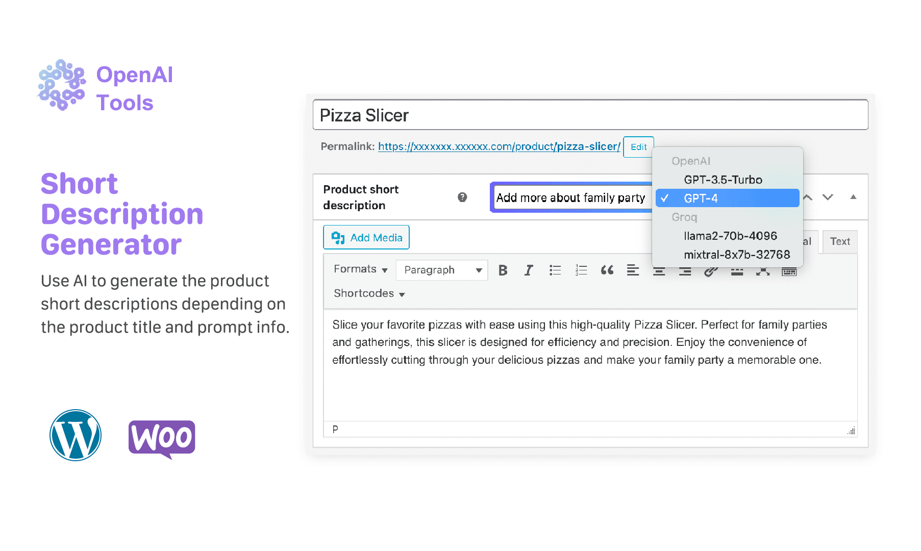Openai Tools For Wordpress And Woocommerce Wordpress Plugin