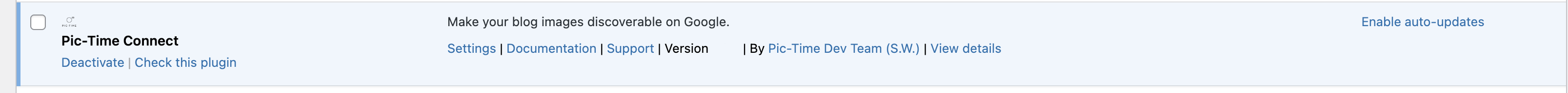 Pic-Time Connect – WordPress plugin | WordPress.org