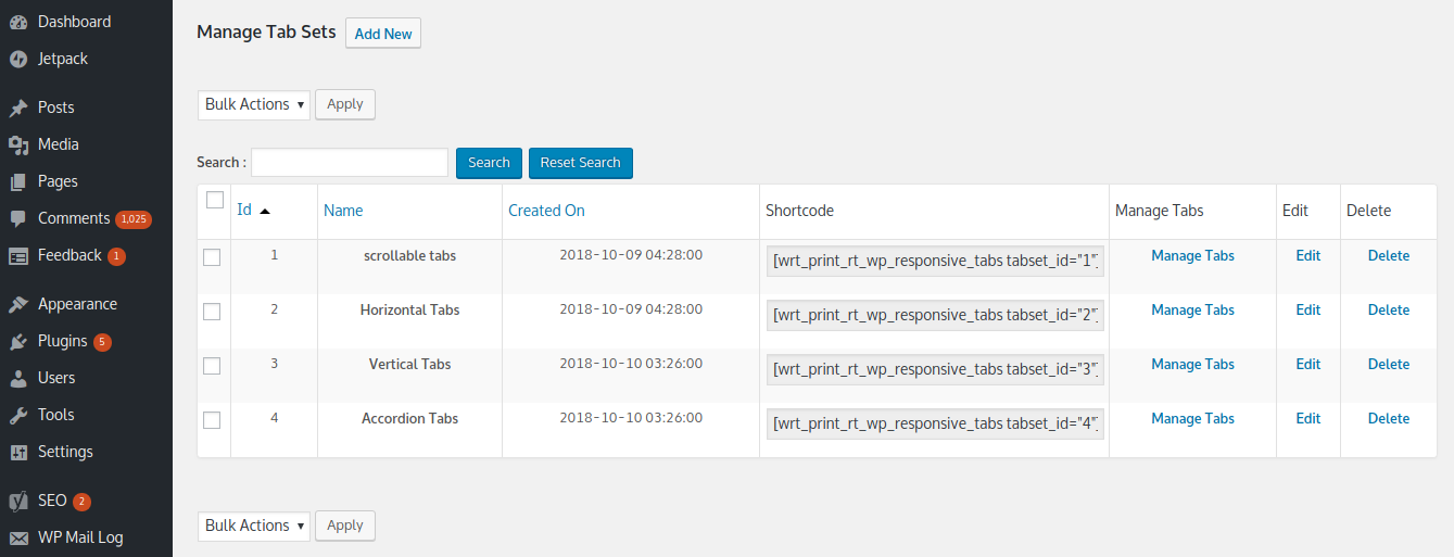 Wp Responsive Tabs Horizontal Vertical And Accordion Tabs Wordpress Plugin 5539