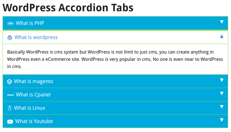 WP Responsive Tabs horizontal vertical and accordion Tabs – WordPress ... WP Responsive Tabs horizontal vertical and accordion Tabs – WordPress ...