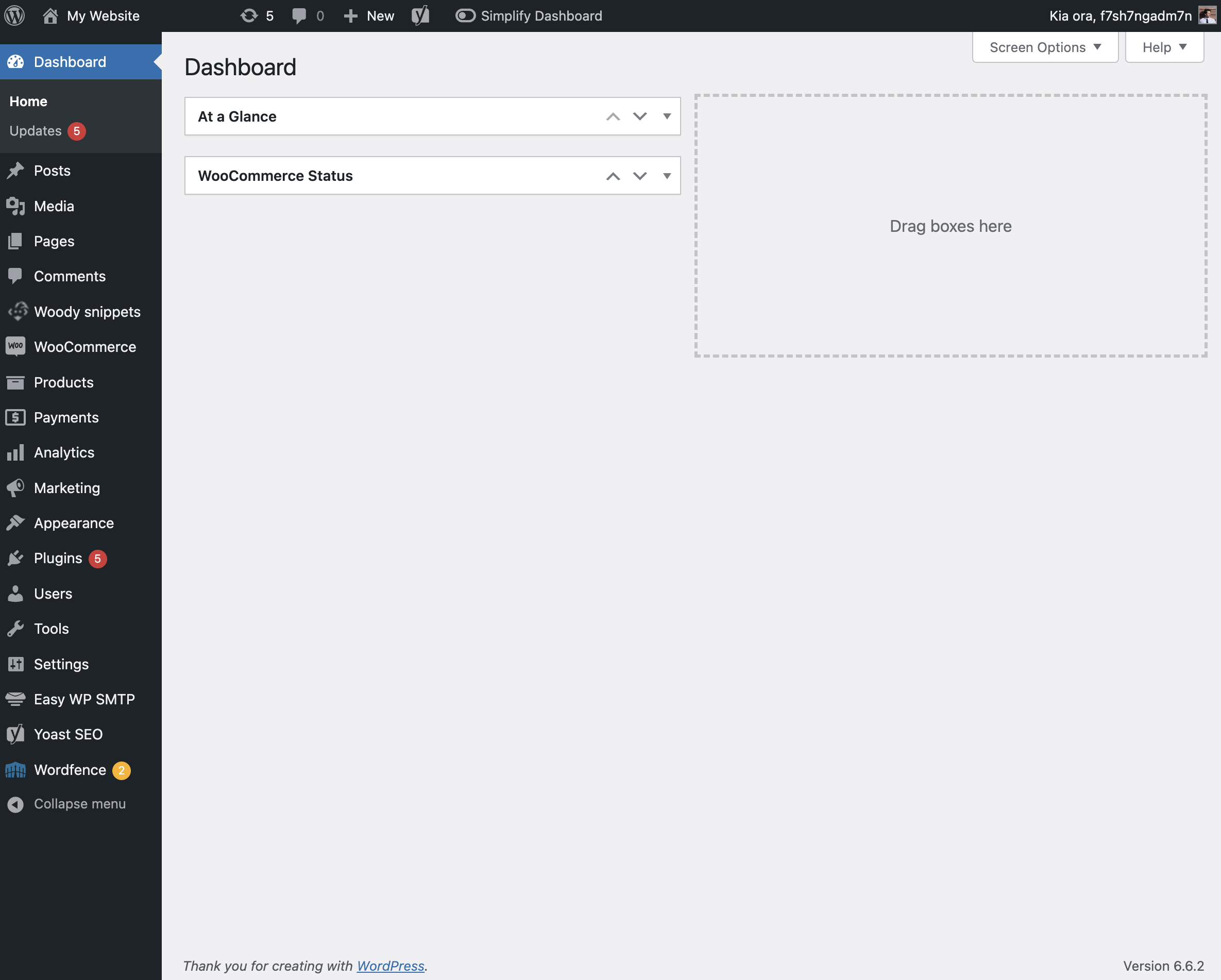 Simplify Dashboard – WordPress plugin | WordPress.org Simplify Dashboard – WordPress plugin | WordPress.org