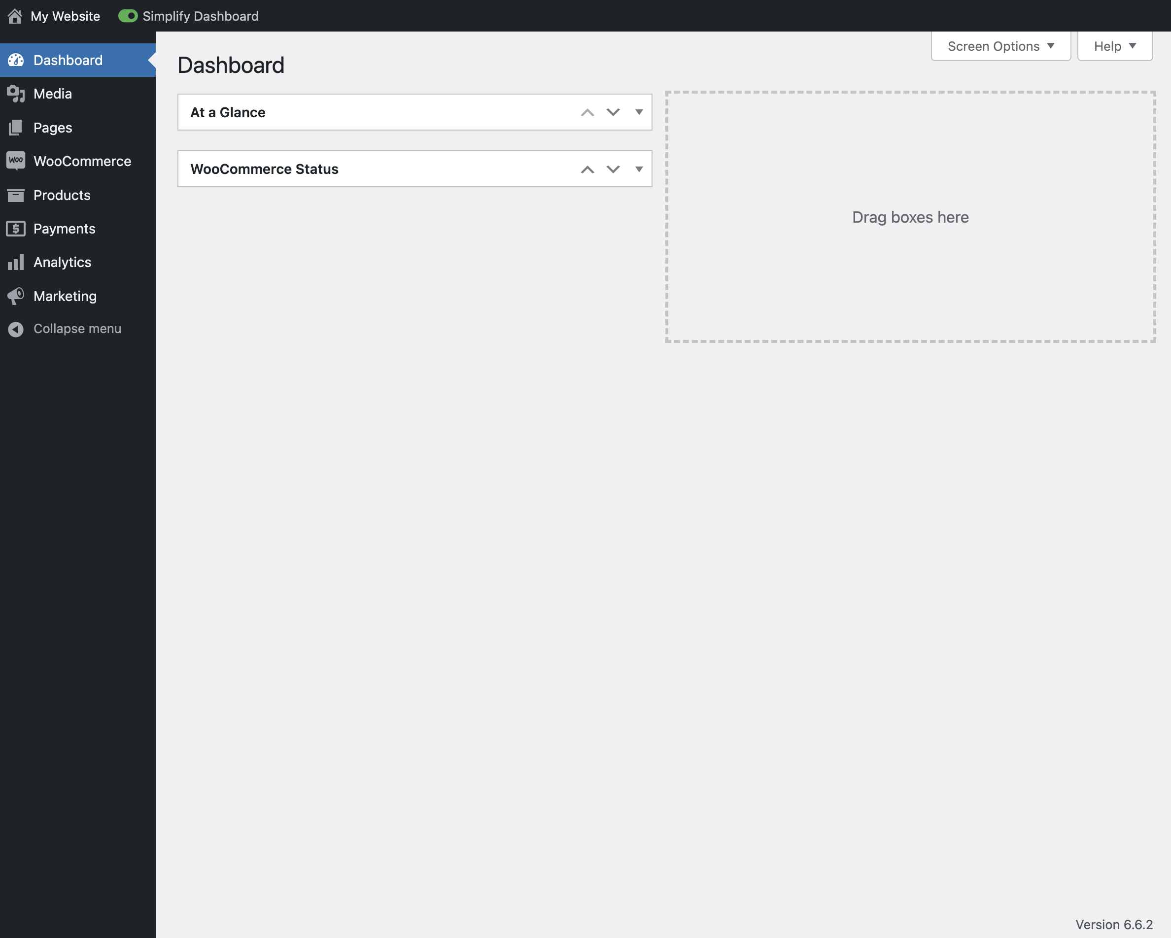 Simplify Dashboard – WordPress plugin | WordPress.org Simplify Dashboard – WordPress plugin | WordPress.org