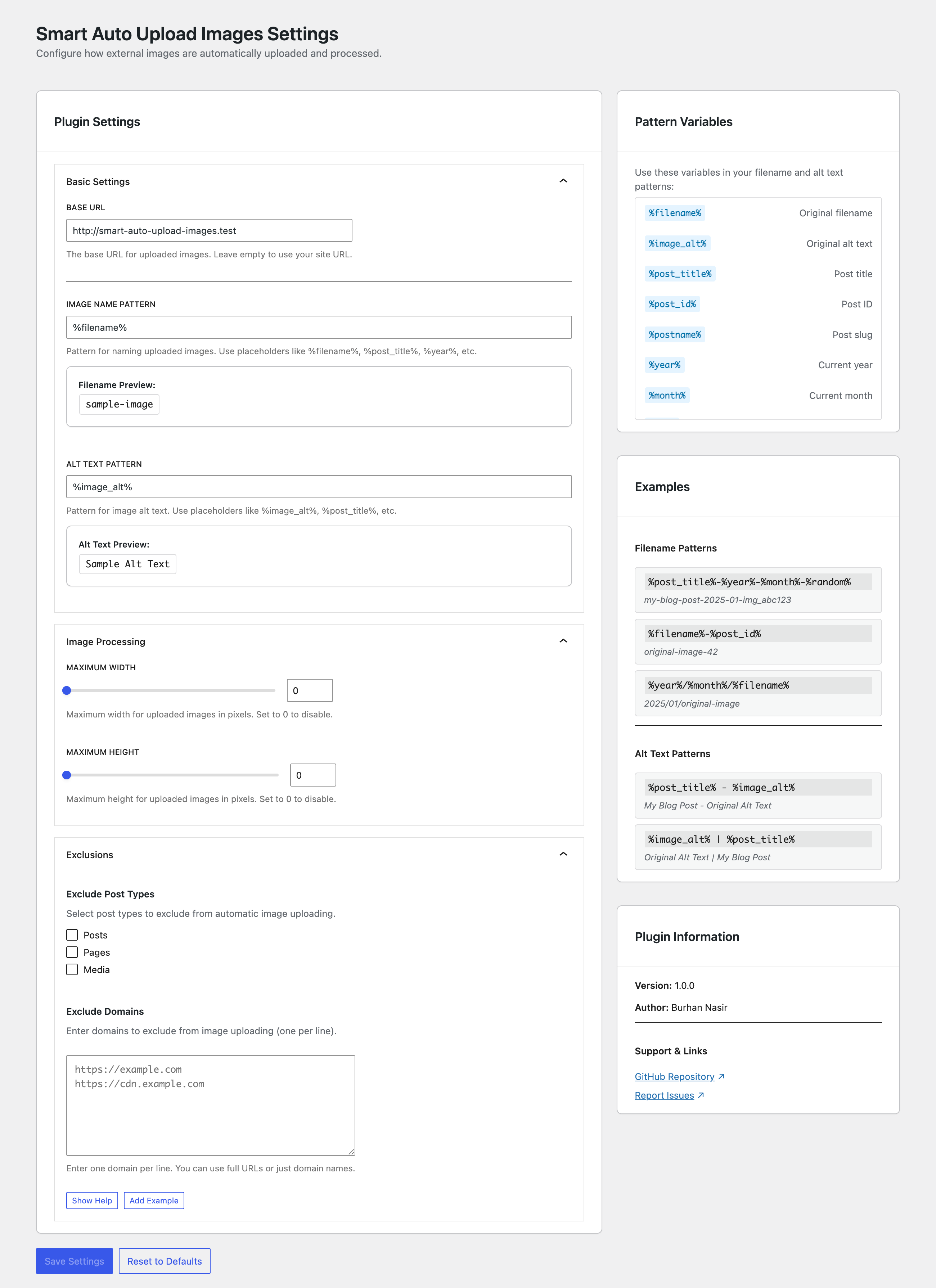 Smart Auto Upload Images – WordPress plugin | WordPress.org