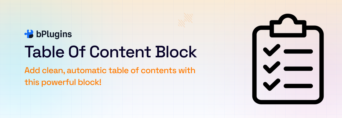Table Of Content Block – WordPress plugin | WordPress.org Table Of Content Block – WordPress plugin | WordPress.org