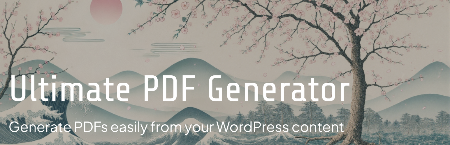 Ultimate PDF Generator Plugin — WordPress.com Ultimate PDF Generator Plugin — WordPress.com