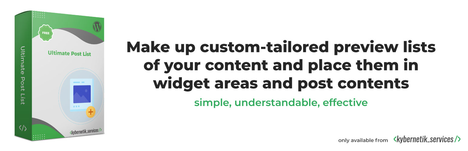 Ultimate Post List Plugin — WordPress.com Ultimate Post List Plugin — WordPress.com