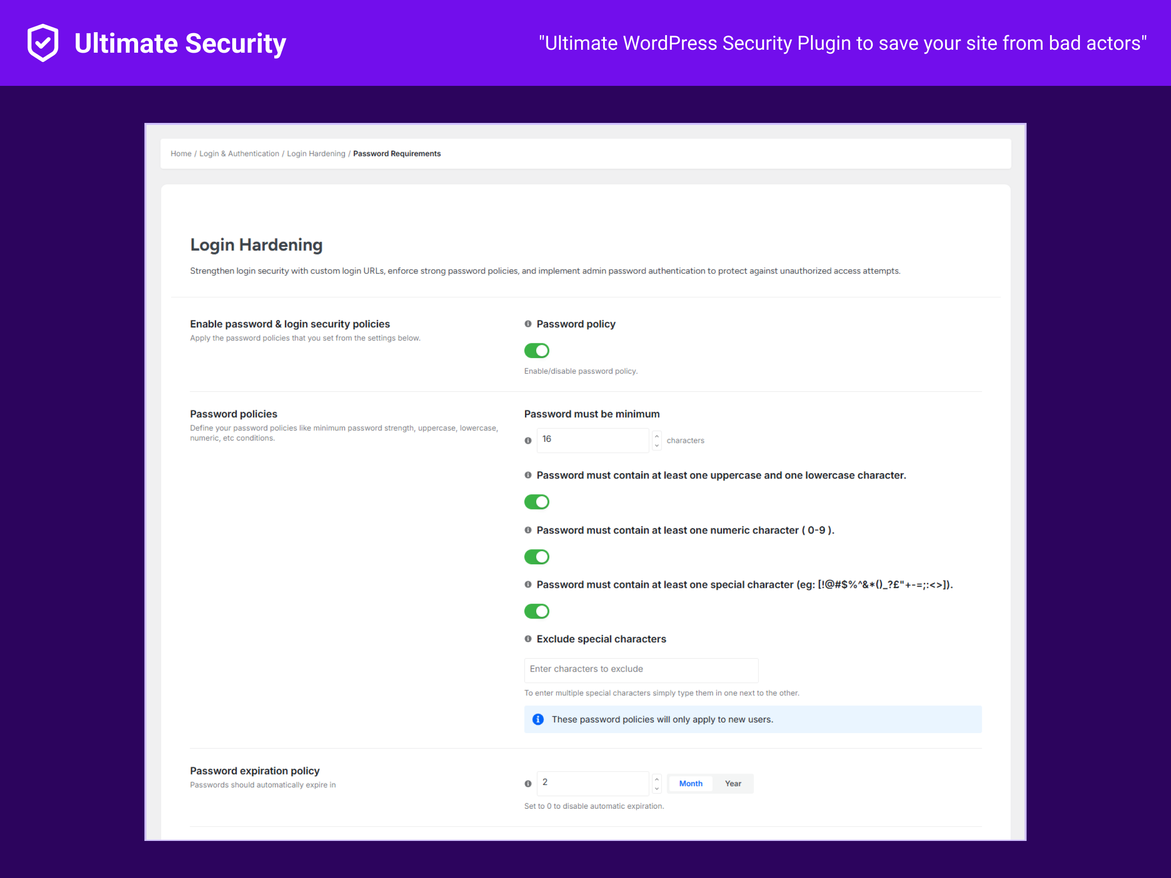 Ultimate Security – Firewall, Login Security, 2FA Protection & More – WordPress plugin ...