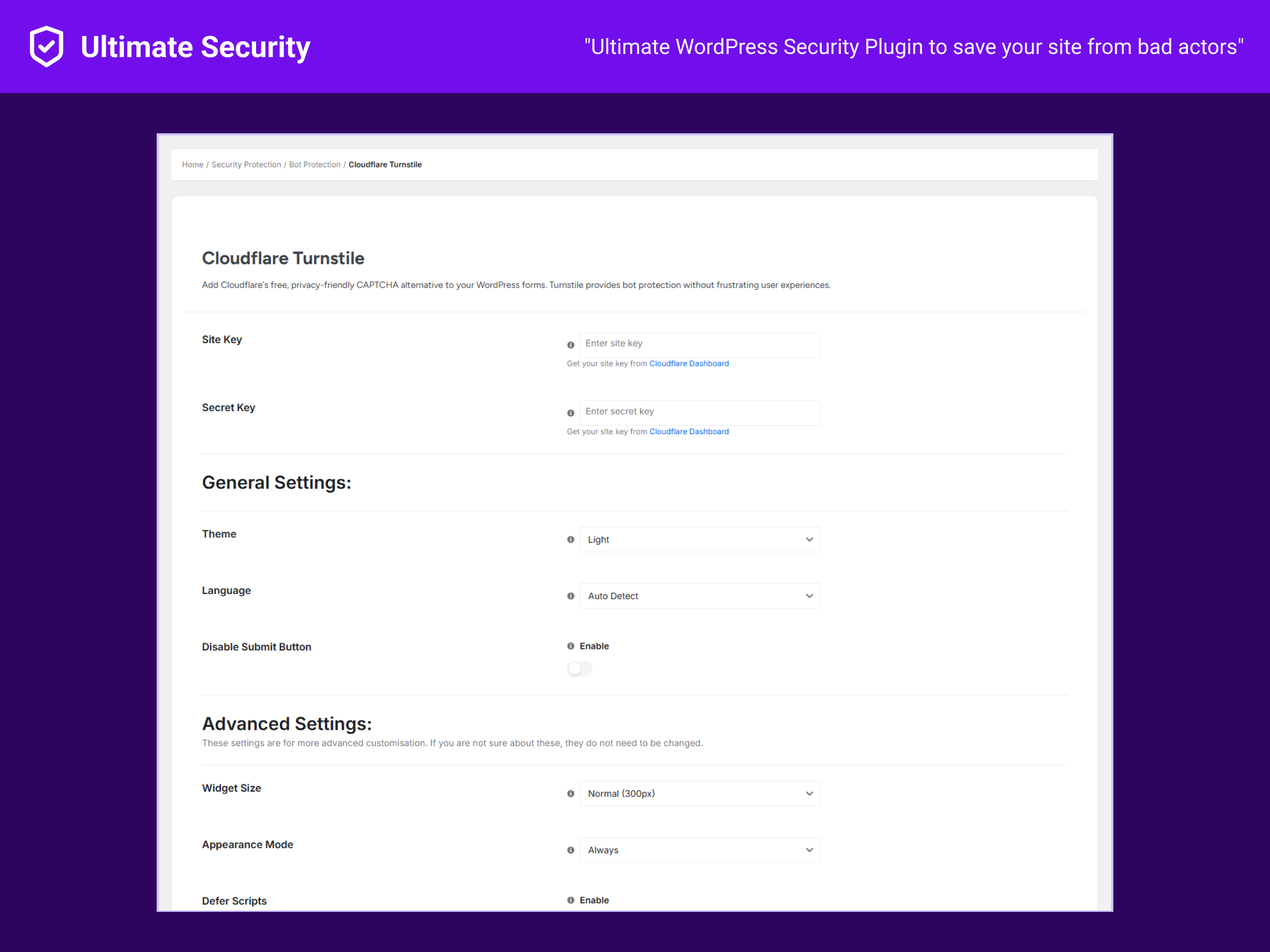Ultimate Security – Firewall, Login Security, 2FA Protection & More – WordPress plugin ...