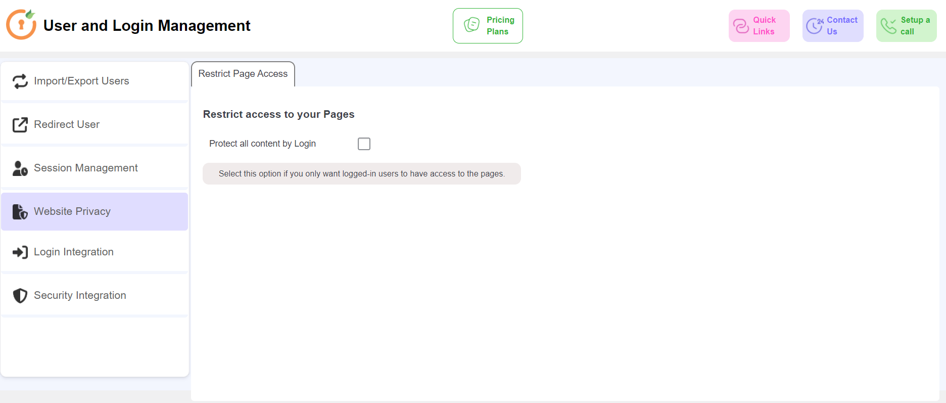 User and Login Management – WordPress plugin | WordPress.org User and Login Management – WordPress plugin | WordPress.org