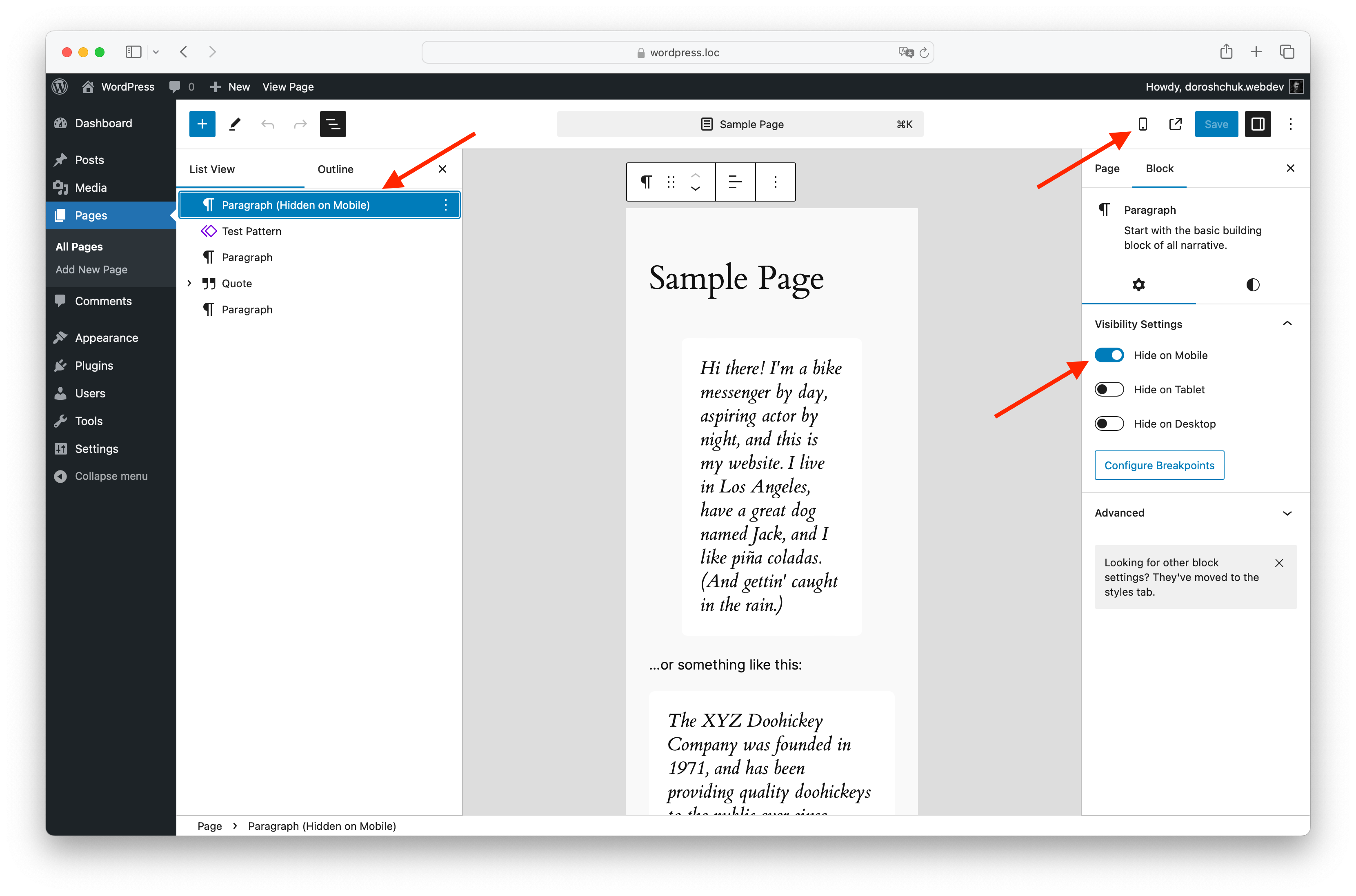 Visibility Controls for Editor Blocks – WordPress plugin | WordPress.org Visibility Controls for Editor Blocks – WordPress plugin | WordPress.org