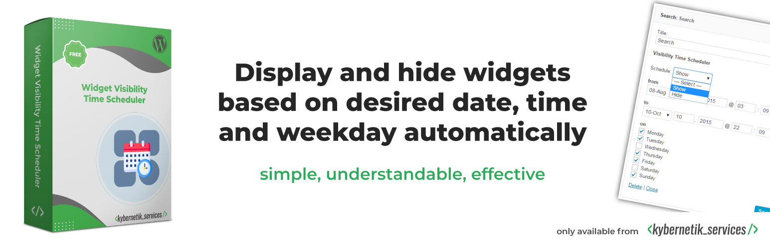 Widget Visibility Time Scheduler個のプラグイン — WordPress.com Widget Visibility Time Scheduler個のプラグイン — WordPress.com