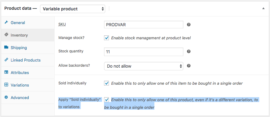 WooCommerce Sold Individually for Variations – WordPress plugin ... WooCommerce Sold Individually for Variations – WordPress plugin ...
