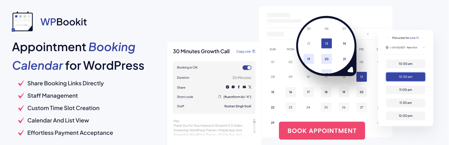 WPBookit Plugin — WordPress.com