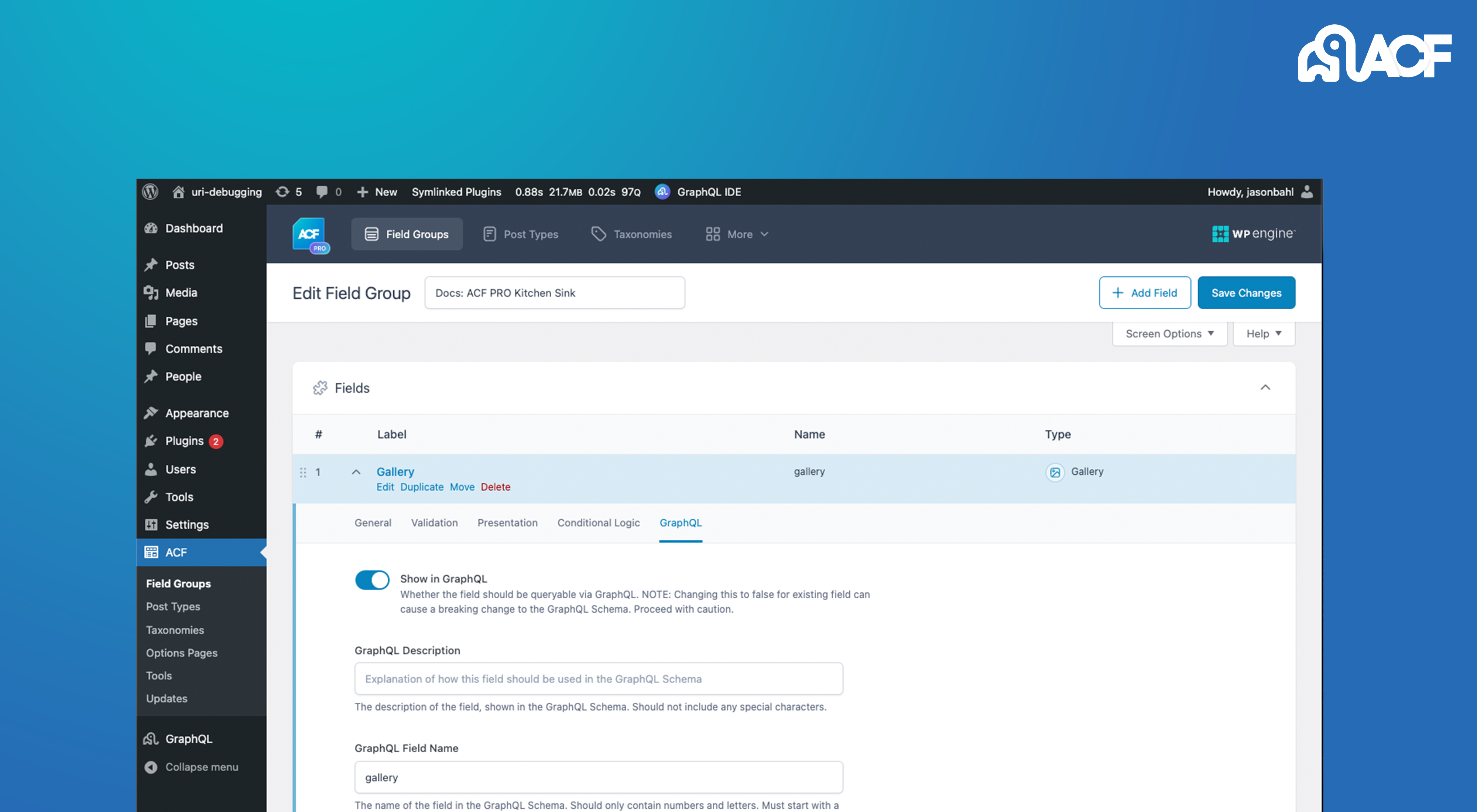 Wpgraphql For Acf Wordpress Plugin