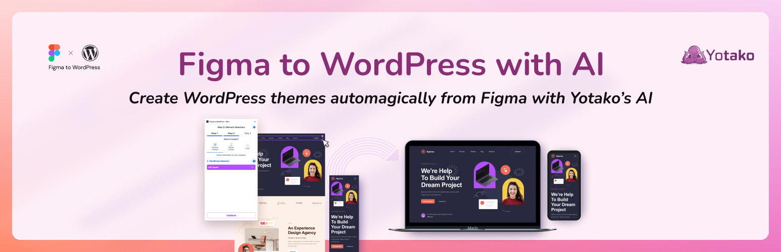 Yotako – Convert Figma Designs Plugin — WordPress.com Yotako – Convert Figma Designs Plugin — WordPress.com